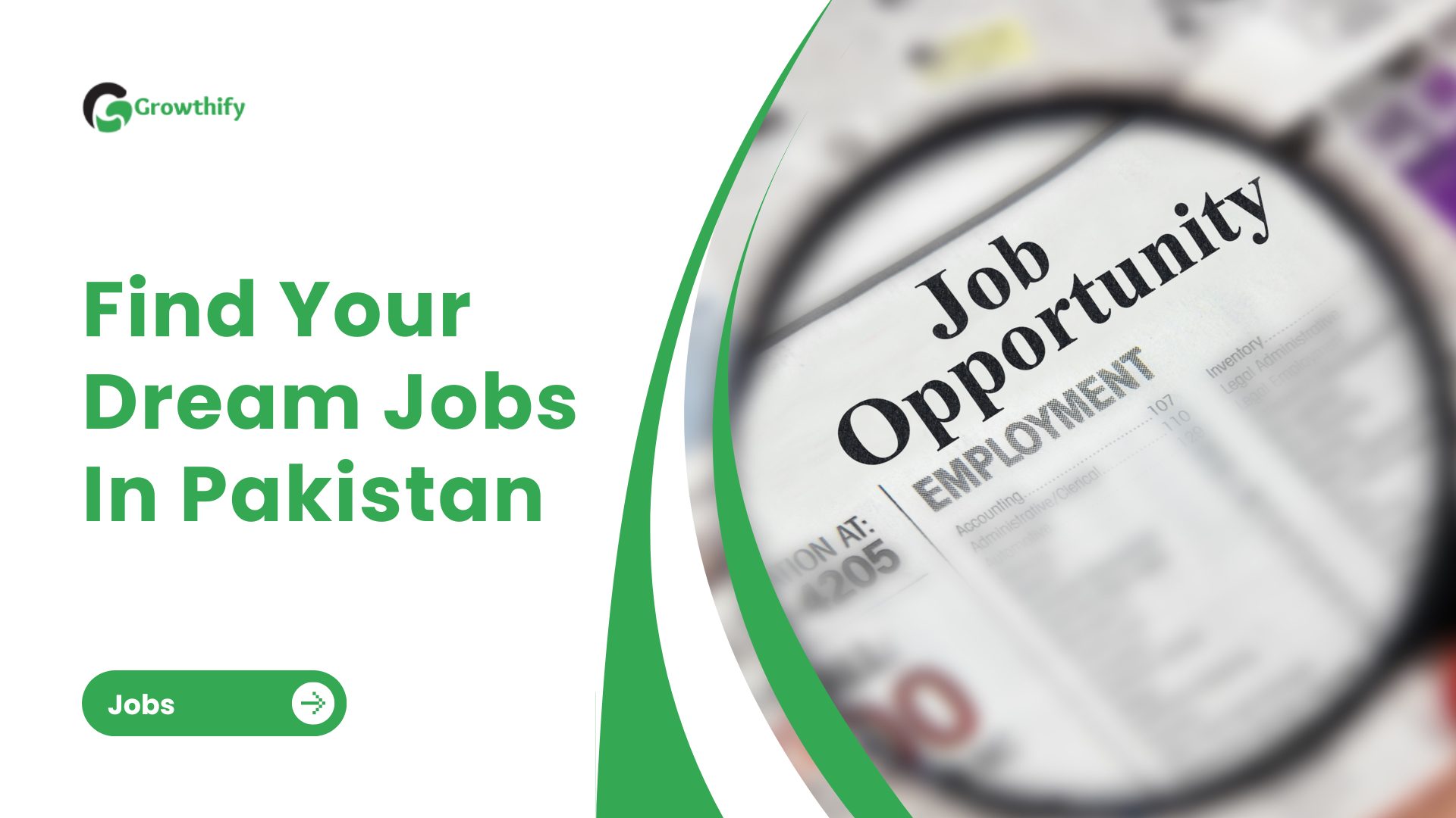 Latest Jobs In Pakistan - Growthify.Pk
